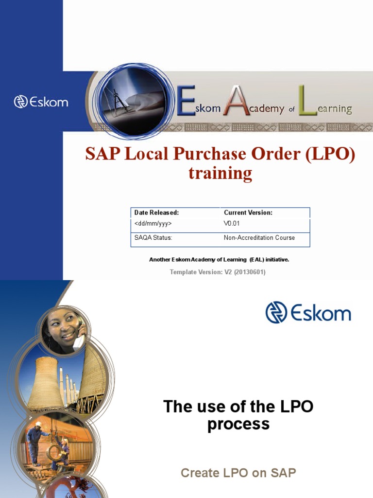 SAP LPO Training | PDF