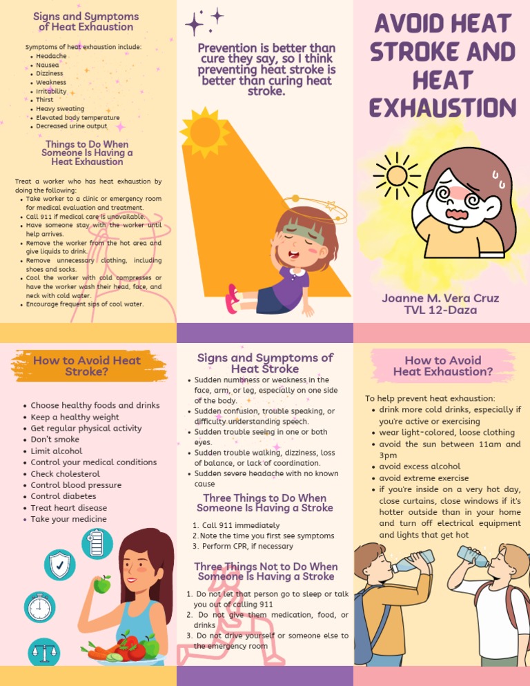 Preventing Heat Stroke & Exhaustion | PDF | Hyperthermia | Stroke
