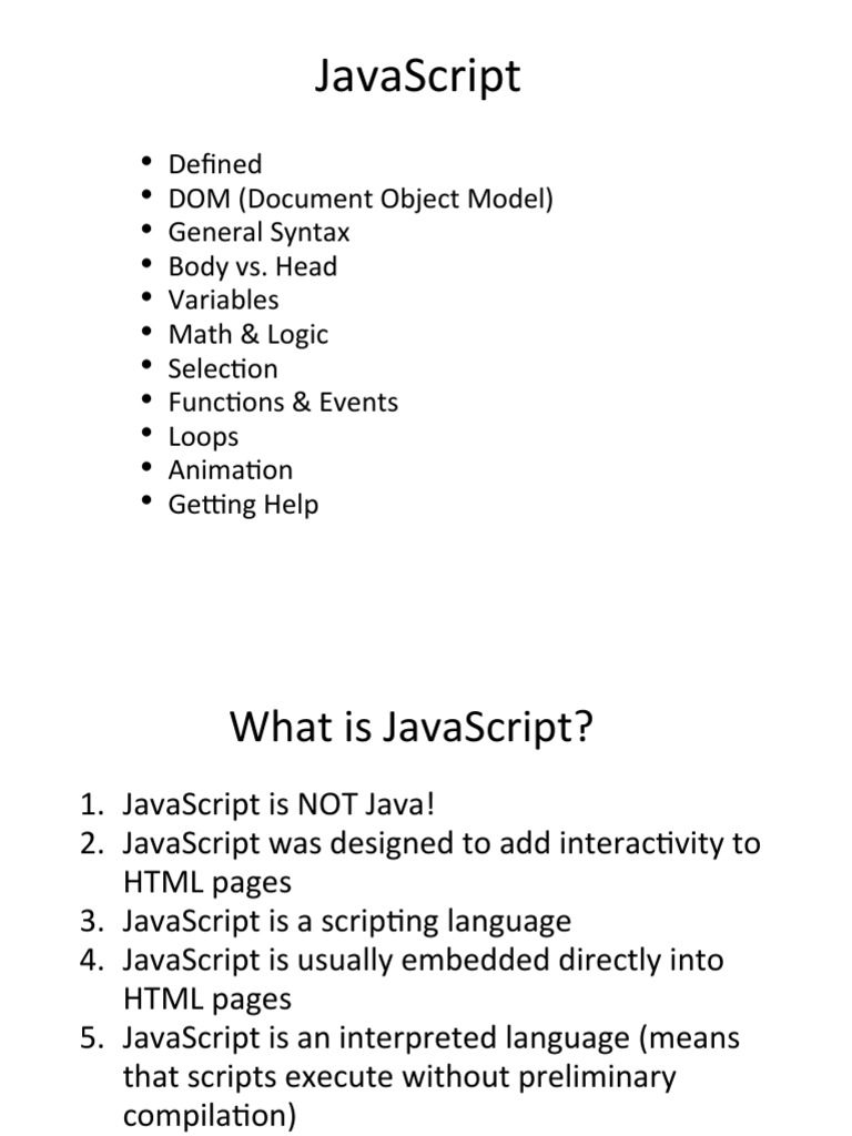 Lesson 2 Pdf Java Script Document Object Model