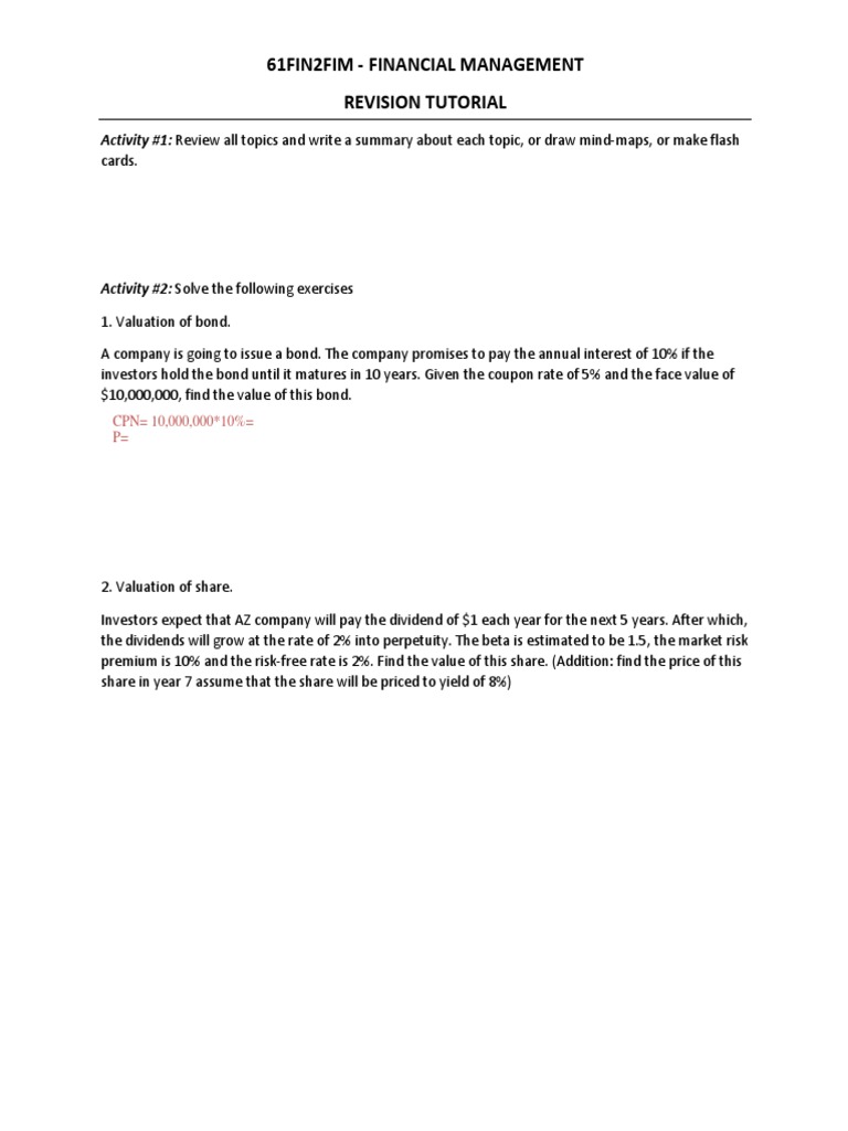 Revision Questions | PDF