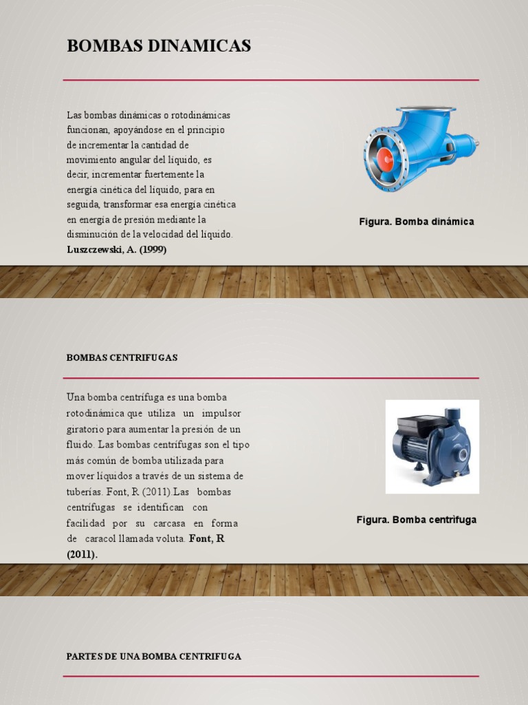 Bombas Dinamicas | PDF | Bomba | Dinámica (Mecánica)