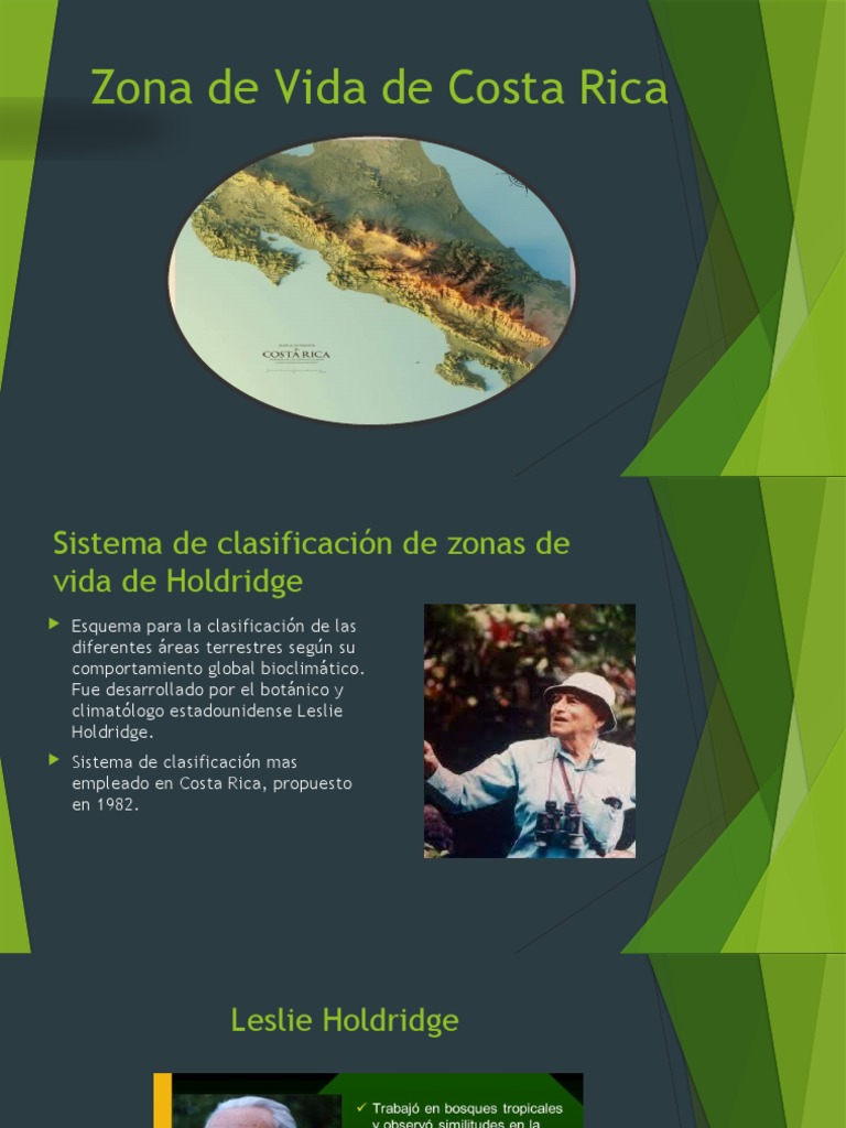 Clasificación de Zonas de Vida en CR | PDF