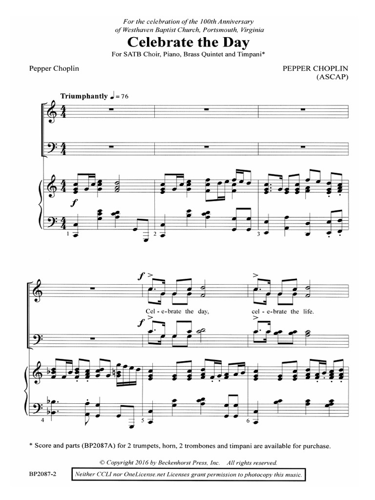 Celebrate The Day Pepper Choplin | PDF