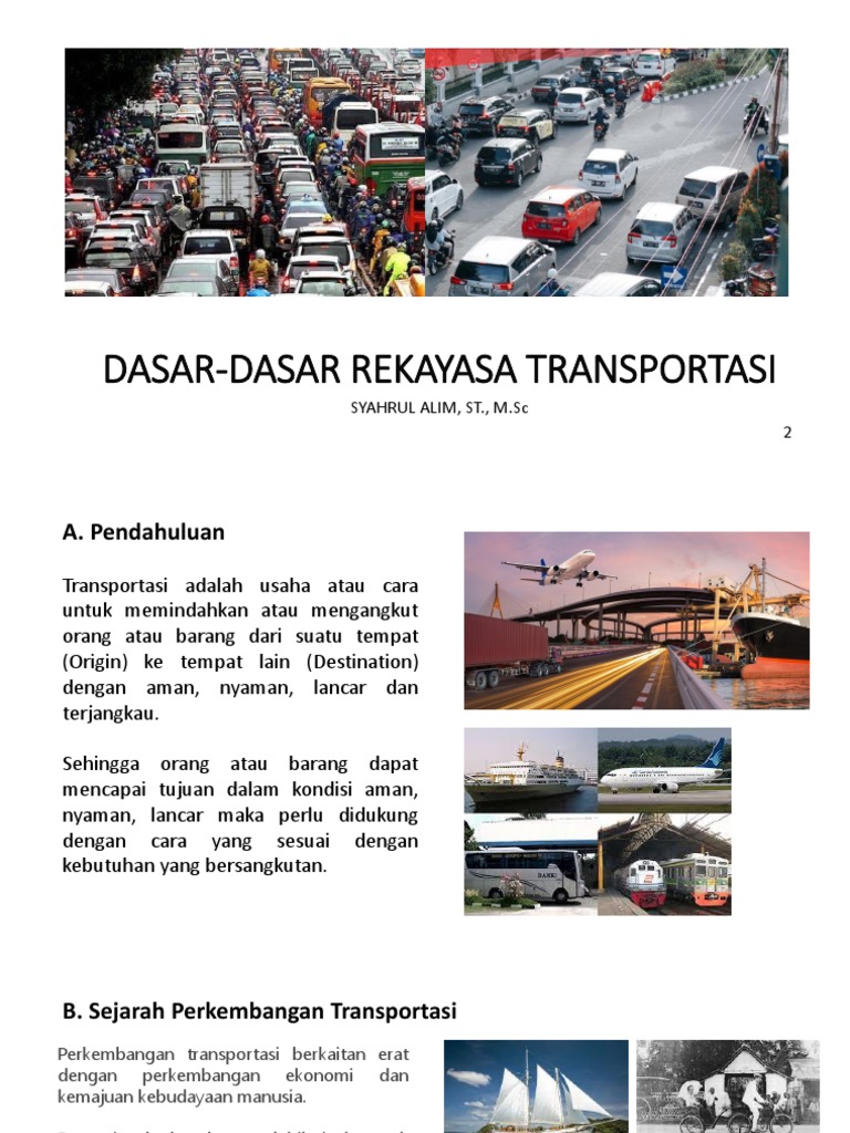 Dasar Dasar Rekayasa Transportasi 2 Pdf