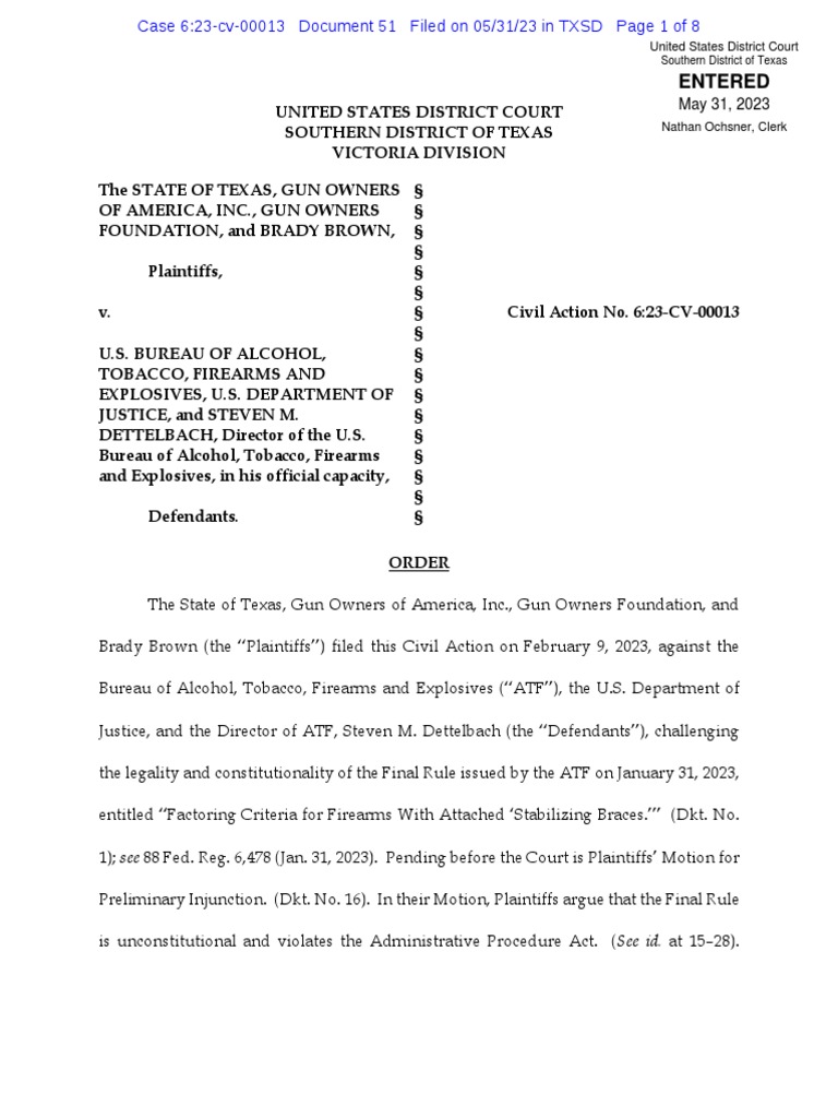 Preliminary Injunction | PDF