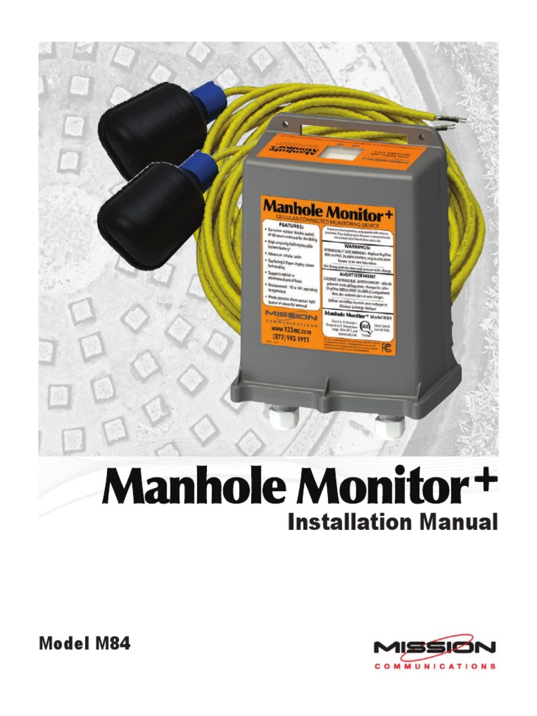 ManholeMonitorPlusManual 2108 SM | PDF | Electrical Connector | 4 G