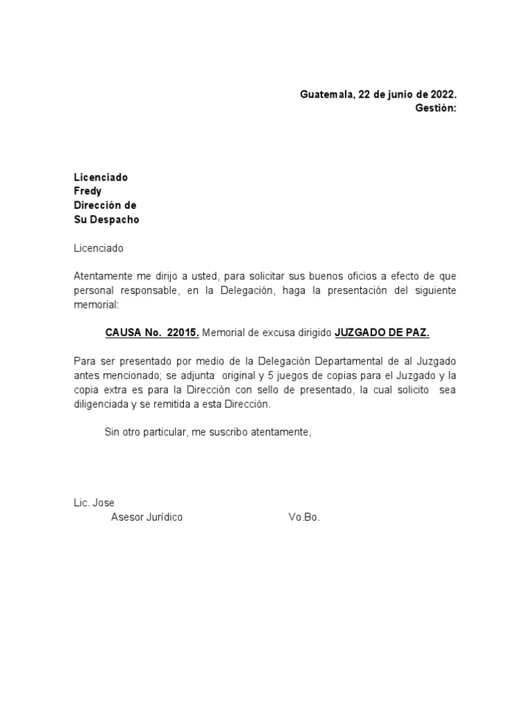 Oficio de Traslado | PDF Oficio de Traslado | PDF