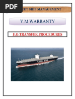 Procedure For LSMGO & ULSFO Change-Over | PDF | Fuel Oil | Pump