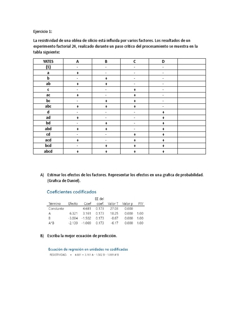 Ejercicios 1,2,3. | PDF
