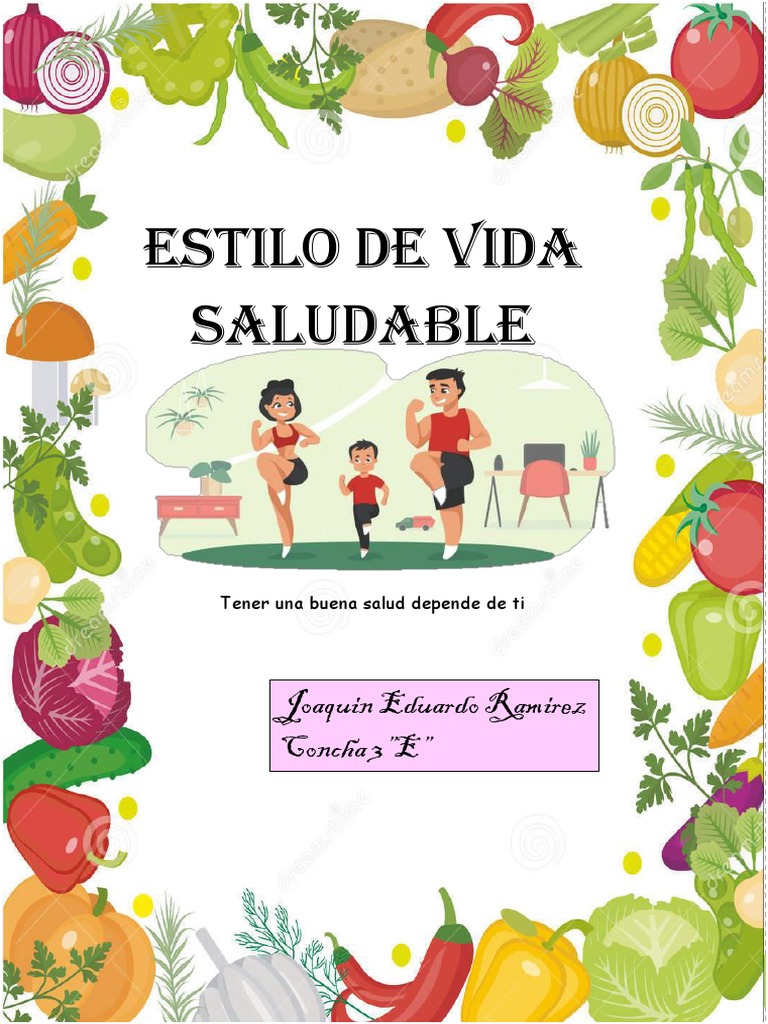 Cartilla Informativa Estilos de Vida Saludable | PDF | Dieta | Alimentos