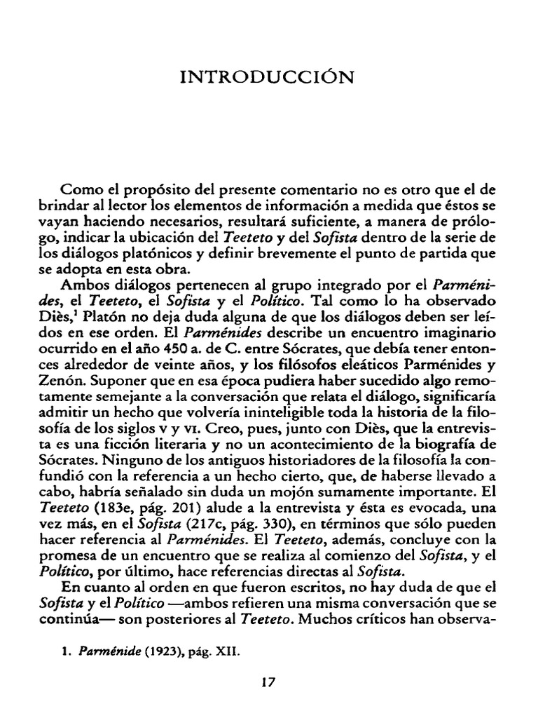Cornford F.M. - La Teoria Platonica Del Conocimiento | PDF | Platón | Alma