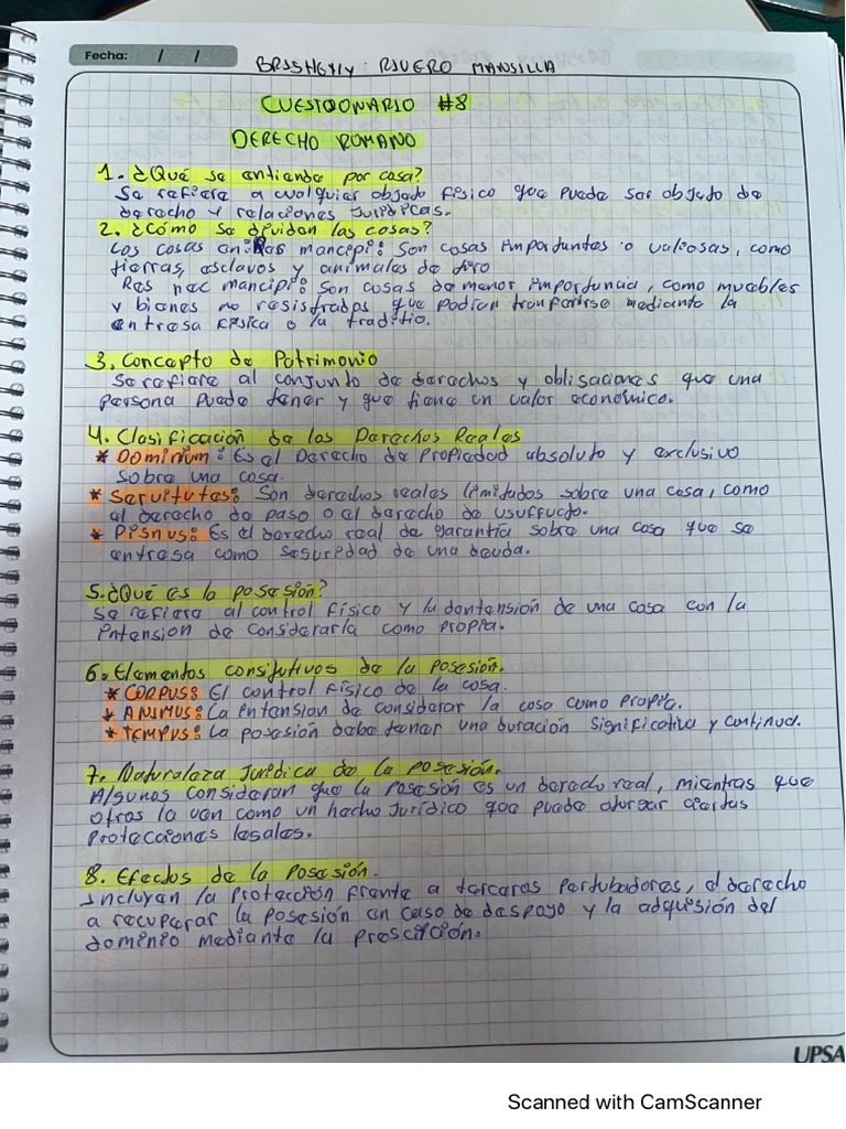 Cuestionario 8 BRM | PDF