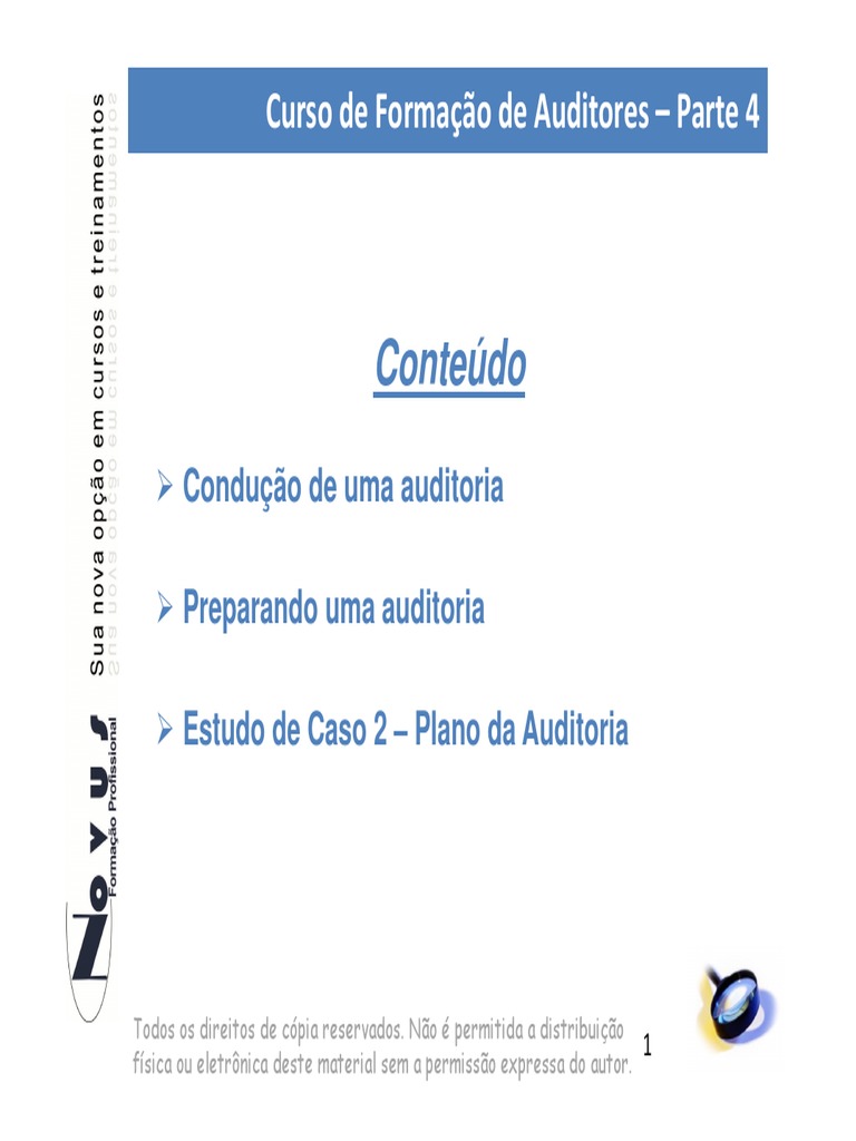 Formacao de Auditores Iso 9001 Parte 4 | PDF Formacao de Auditores Iso 9001 Parte 4 | PDF