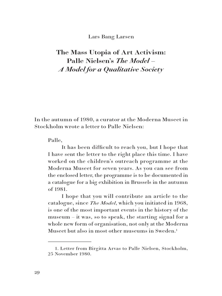 Lars Bang Larsen Eng | PDF | Public Sphere | Playground