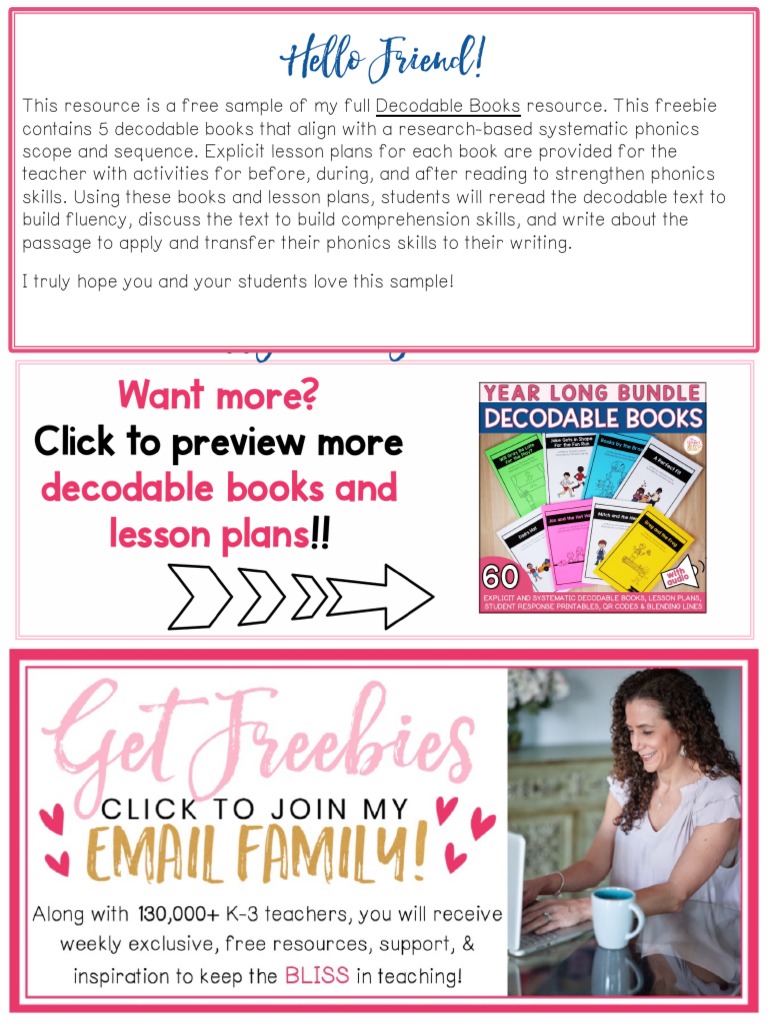 1 START HERE - Teacher Info Freebie TPT | PDF