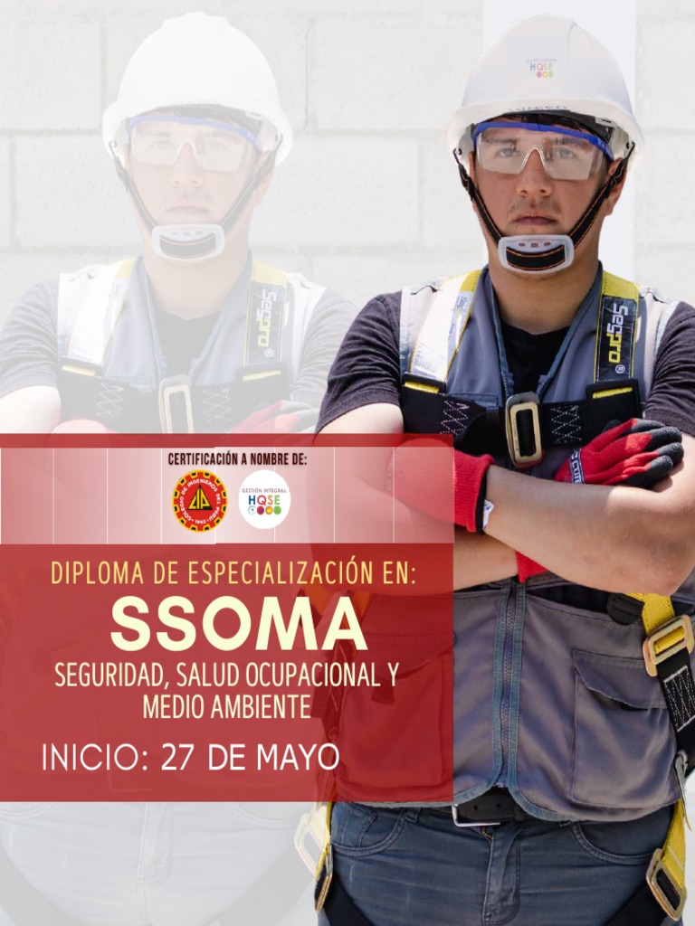 Especialización en SSOMA y Medio Ambiente | PDF | Seguridad y salud ...