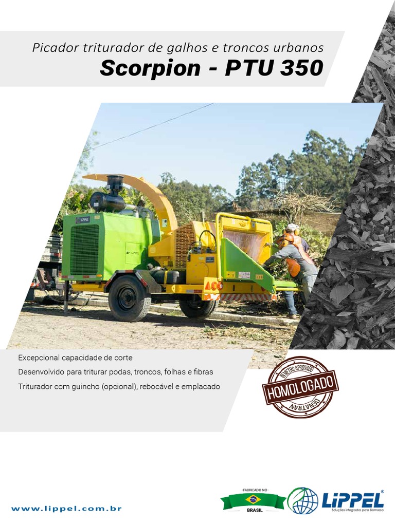 Scorpion PTU 350 | PDF | Desperdício | Motores