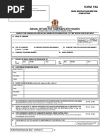 Annual Return Form 22 1 | PDF | Business