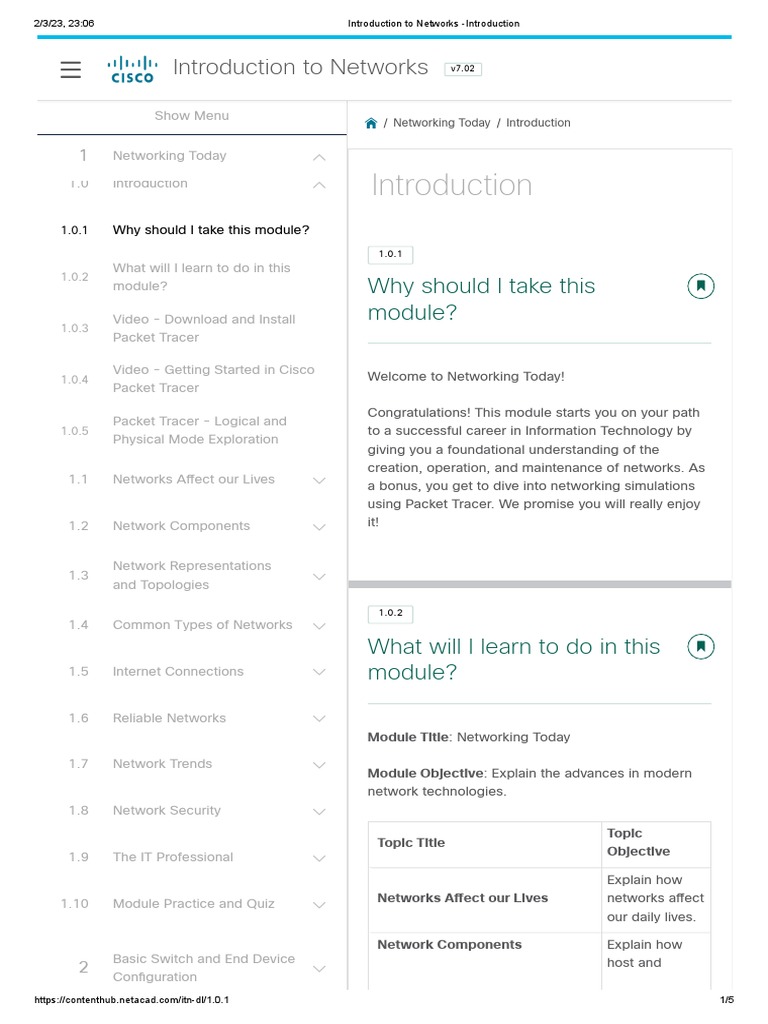 Introduction To Networks - Introduction | PDF | Computer Network | Network Topology