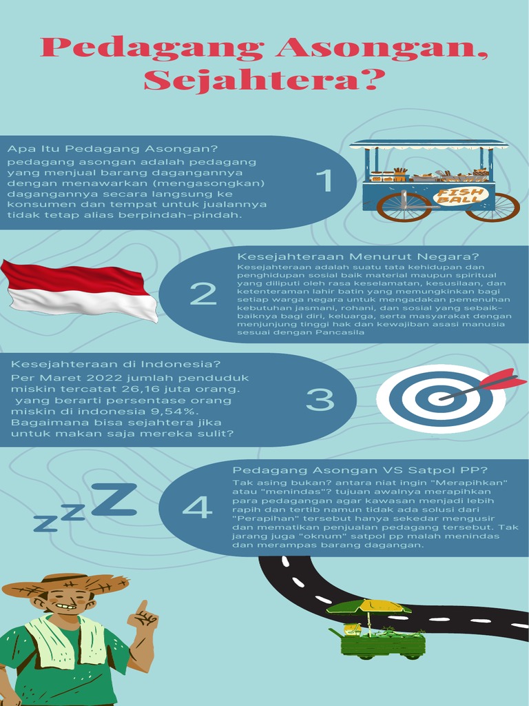 Pedagang Asongan Sejahtera | PDF
