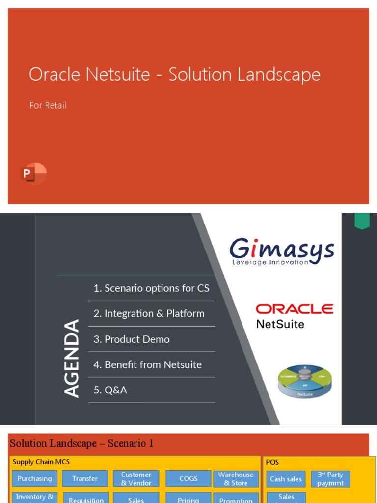 Oracle NetSuite Retail Solutions | PDF | Point Of Sale | Enterprise ...