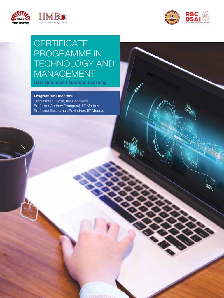 Certificate in Technology and Management | PDF | Deep Learning | Learning