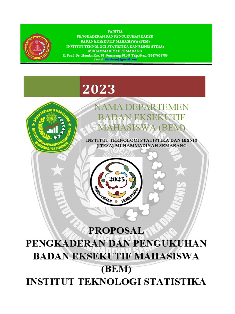 Proposal Bem Baru | PDF