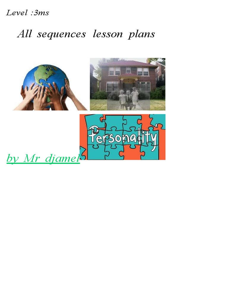 3ms All Sequences Lesson Plans + Worksheets+ Tutorial Sessions-Converti | PDF | Learning ...