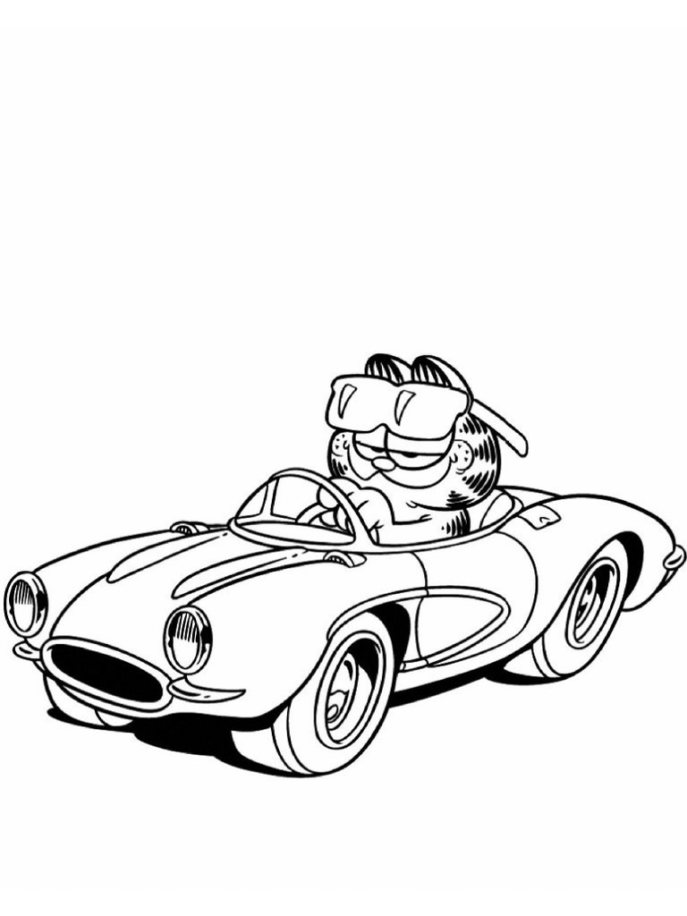 Spalvinimo Paveiksliukai Garfildas 13 | PDF