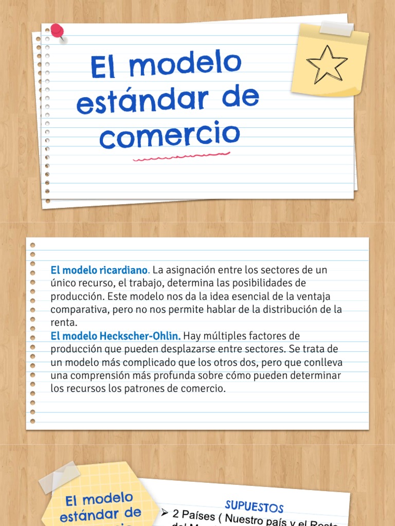 El Modelo Estandar de Comercio | PDF