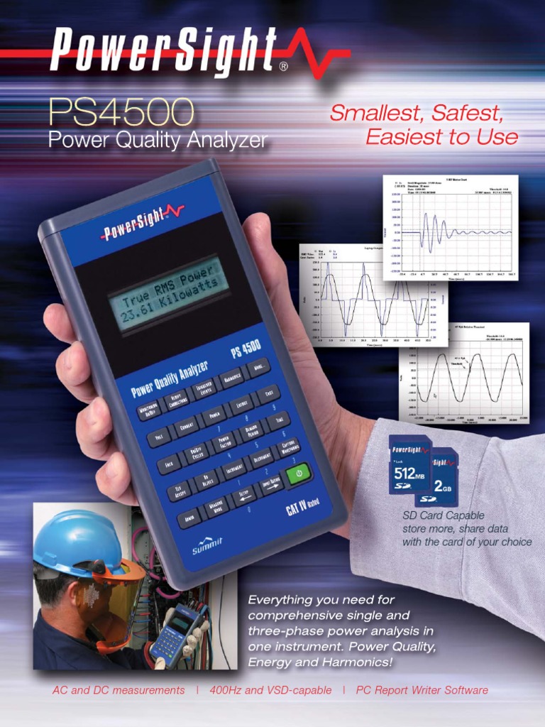 PS4500 Brochure | PDF | Alternating Current | Electrical Components