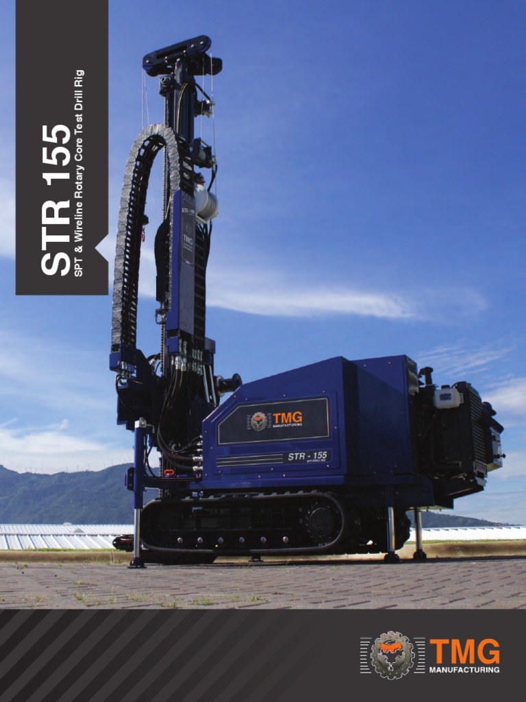 STR 155 Specs Sheet Mark | PDF | Drill | Pump