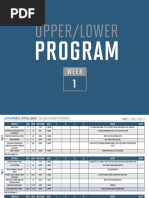Jeff Nippard's Essentials Program - 2x/week Spreadsheet: Full Body A | PDF | Weight Training ...