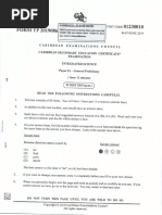 Csec Integrated Science Paper 1 2023 | PDF