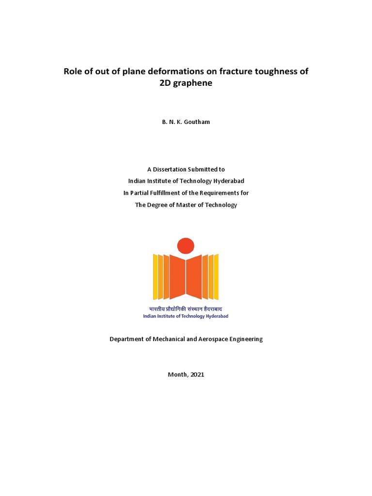 Me16b20m000005 MTech Thesis | PDF