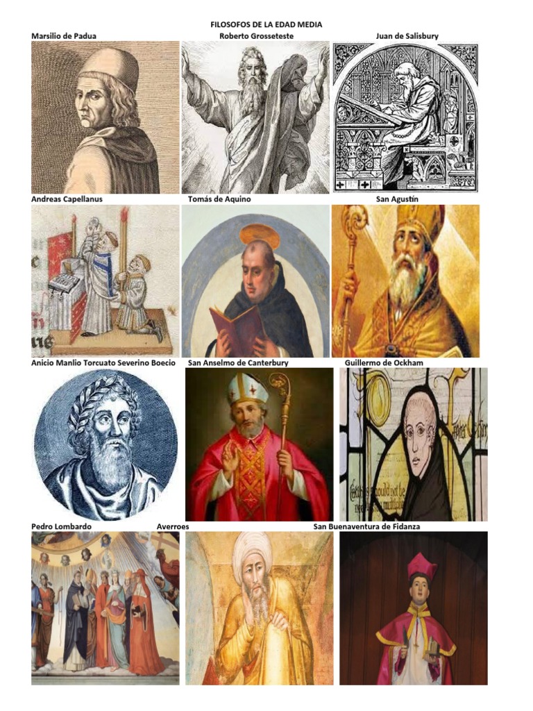Filosofos de La Edad Media | PDF