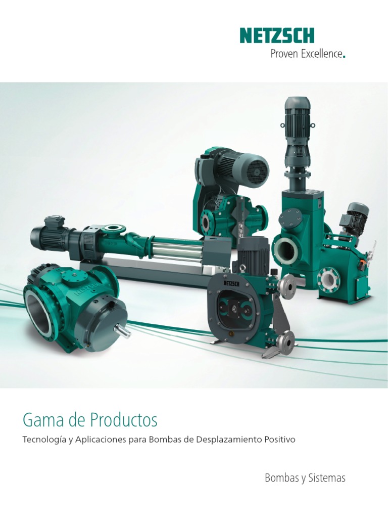 NETZSCH Gama de Productos ES | PDF | Sólido | Bomba