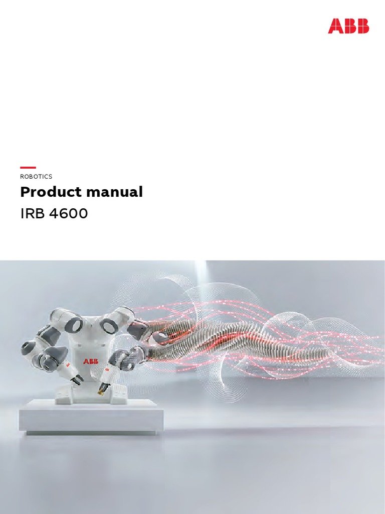 Irb 4600 | PDF | Robot | Robotics