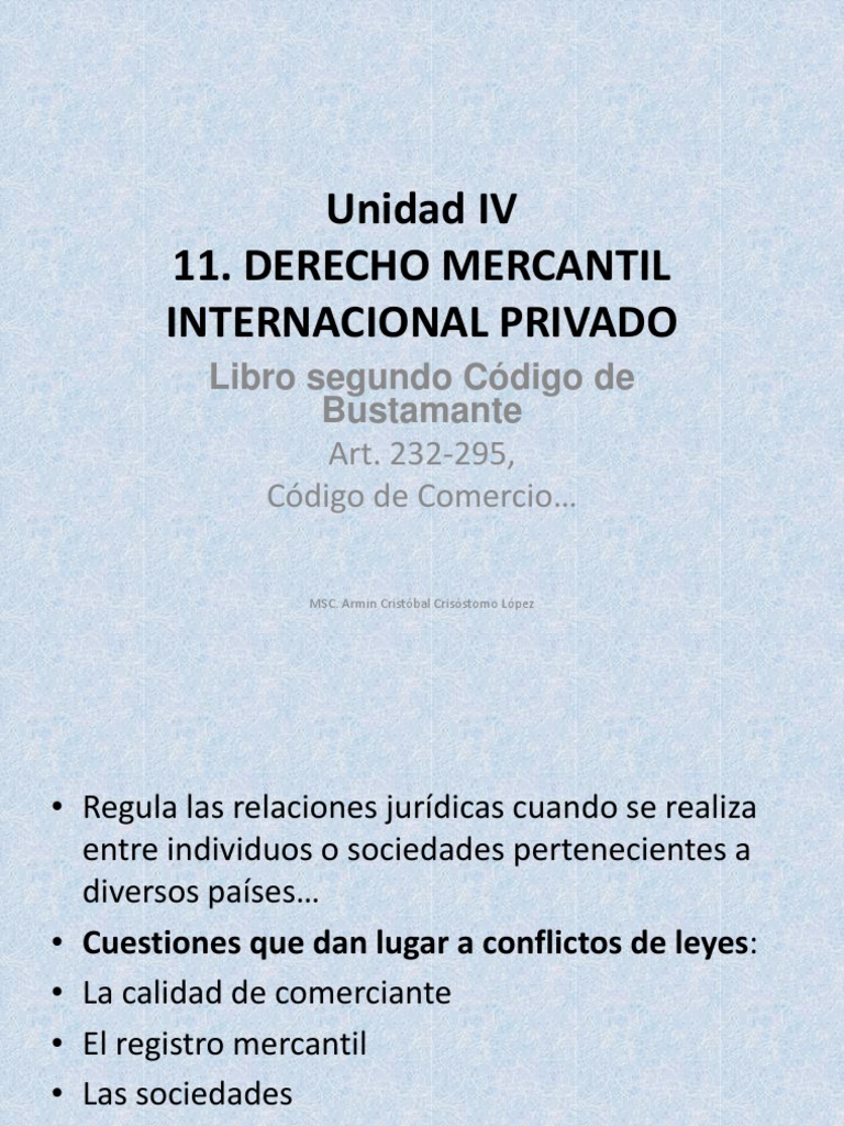 Derecho Mercantil Internacional | PDF | Business | Economias