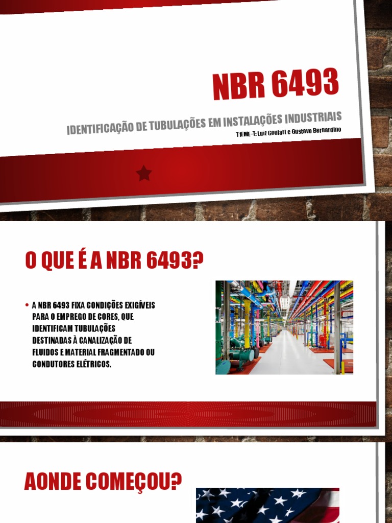 NBR 6493: Identificação de Tubulações | PDF | Law | Technology ...