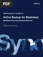 Backing Up Your Files With Synology Drive Client | PDF | Backup ...