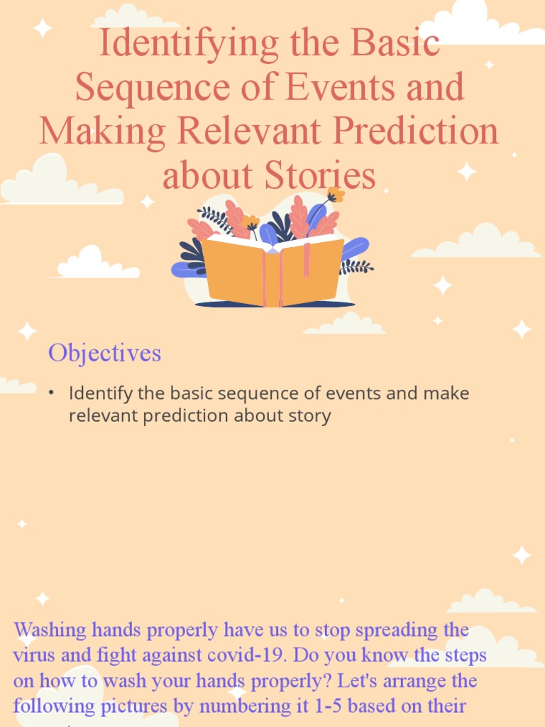 Identifying The Basic Sequence of Events and Making Relevant Prediction About Stories | PDF