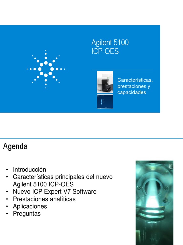 Icp-Oes 5100 | PDF | Dispositivo de carga acoplada | Ciencias fisicas