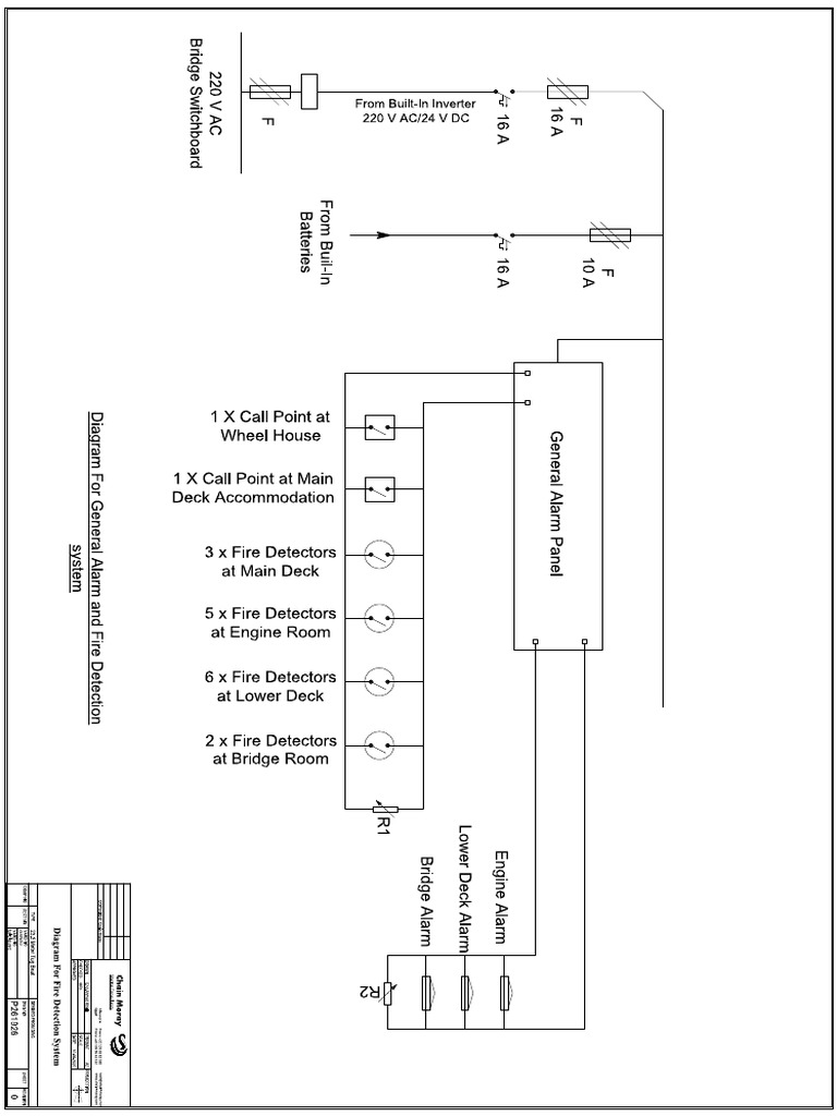 Diagram For Fire Detection System P261926 Pdf