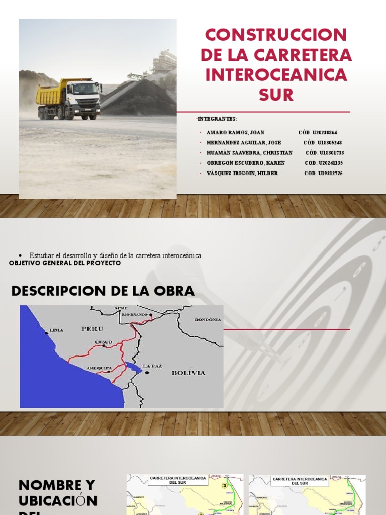 Carretera Interoceanica | PDF | Viajes y turismo