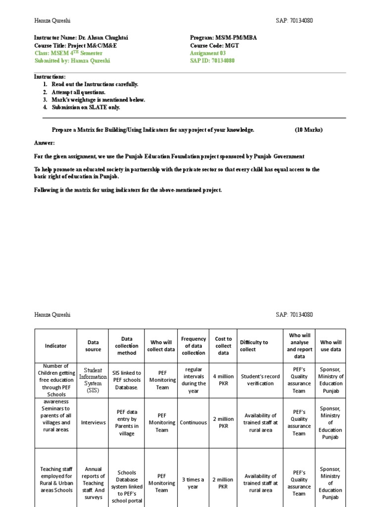 Assignment 3 Hamza Qureshi Pdf 