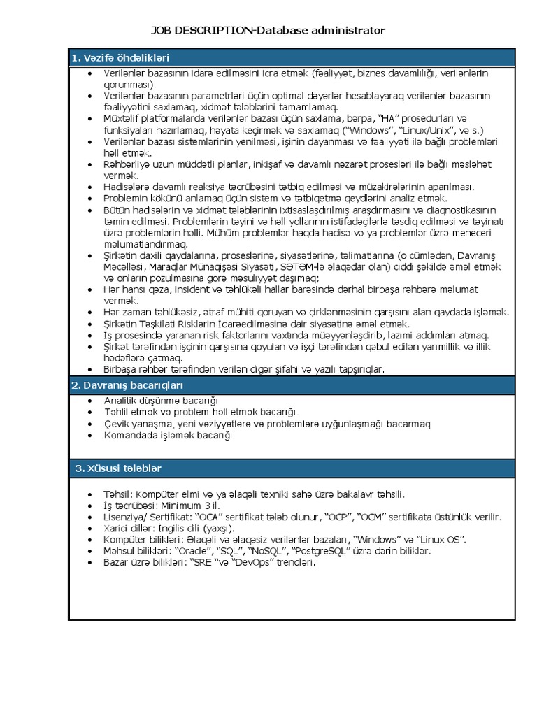 Database Admin | PDF Database Admin | PDF