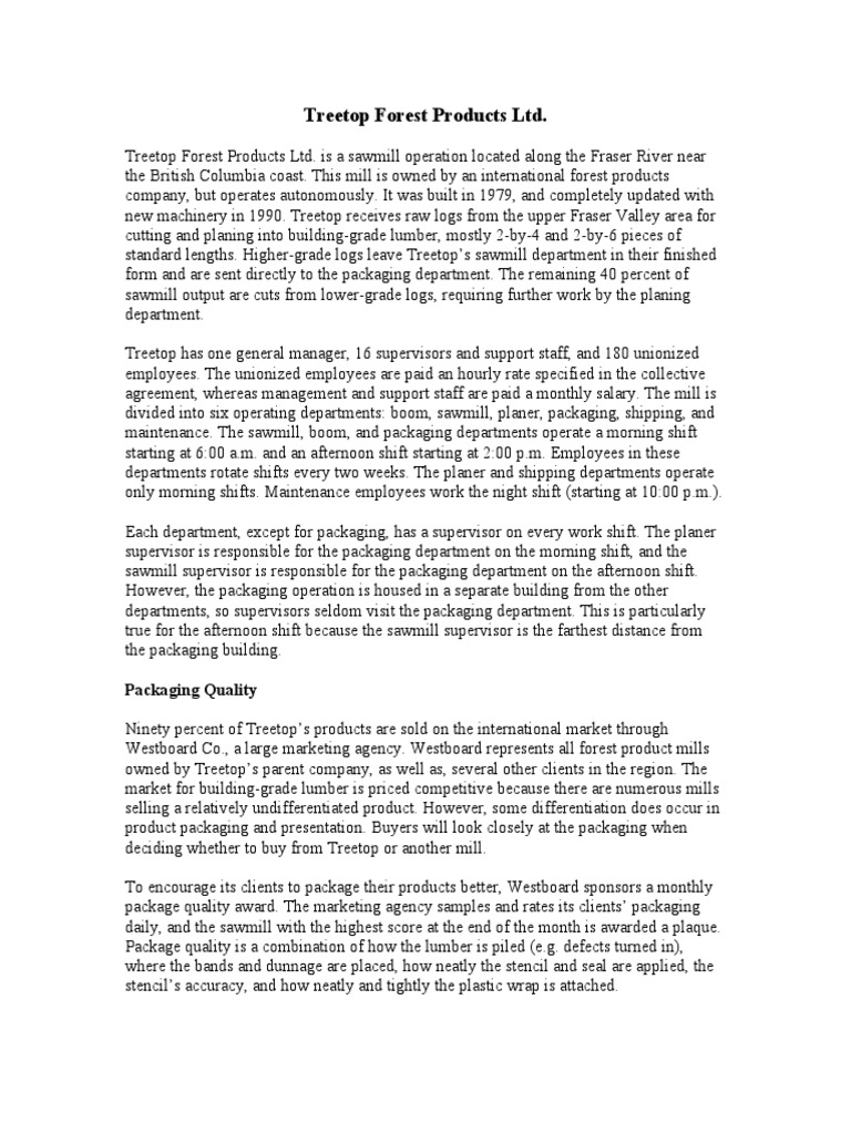 BUS8560 - Organizational Effectiveness Online - Case Study Using IVEY ...