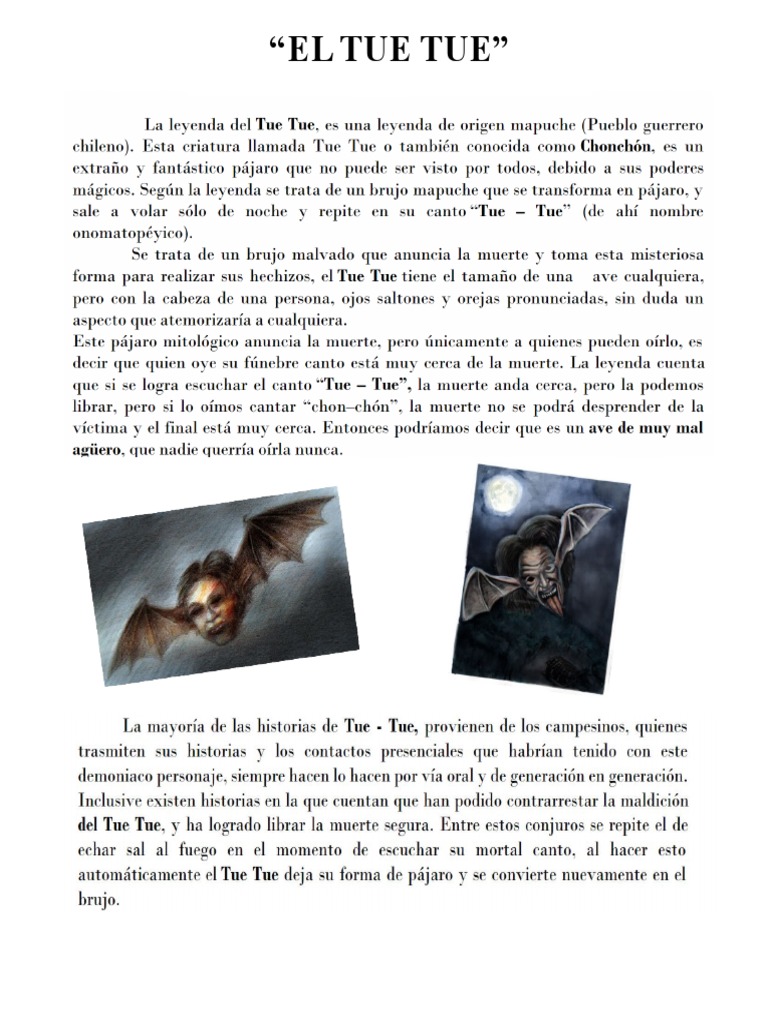 Leyenda Del Tue Tue | PDF