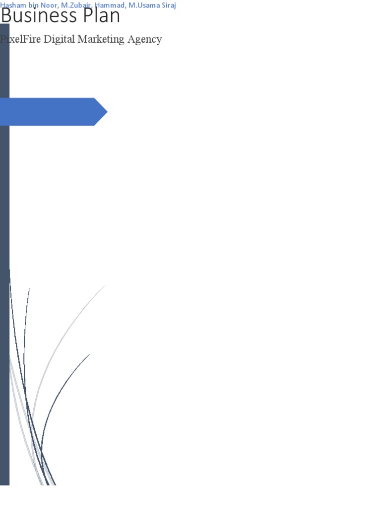 Digital Marketing Agency Business Plan | PDF | Online Advertising ...